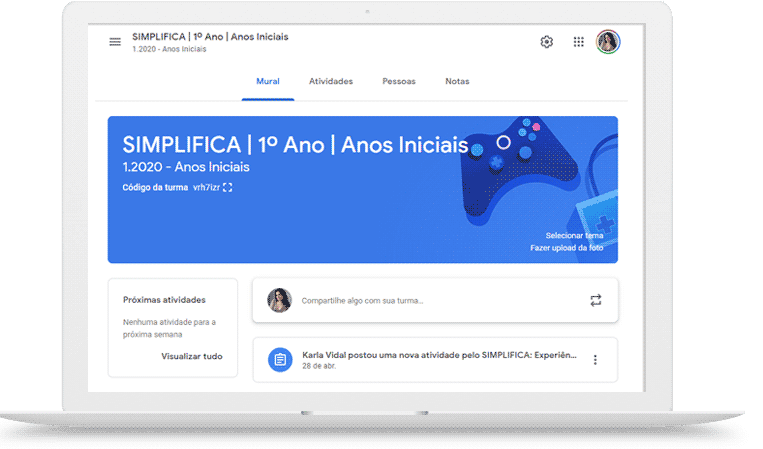 As trilhas - Google Classroom - Simplifica